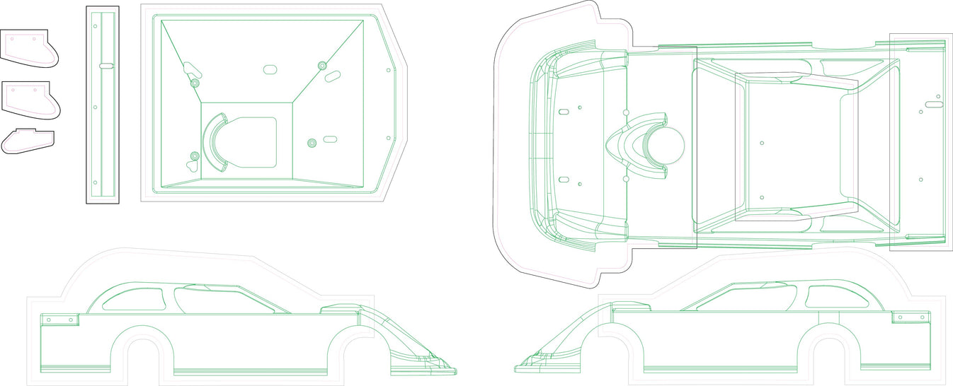 Custom 1RC Late Model Remote Control Car Wrap - Personalized Design ...