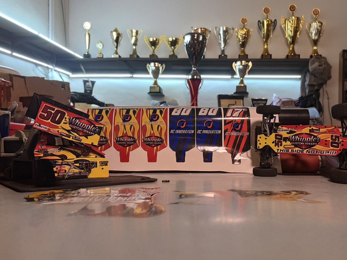 LOSI 22 Sprint Car Wraps - Professional RC Racing Designs - Whipple's ...