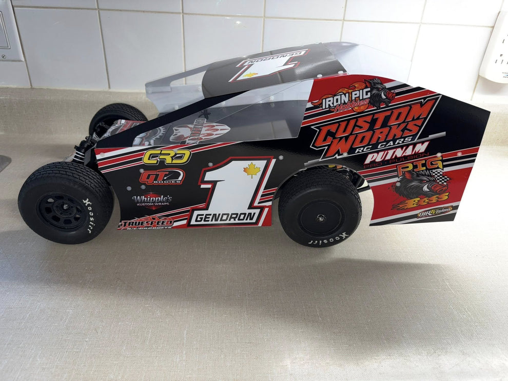 GT BODIES MUDBOSS Custom Wrap - Premium RC Vinyl Graphics – Whipple's ...