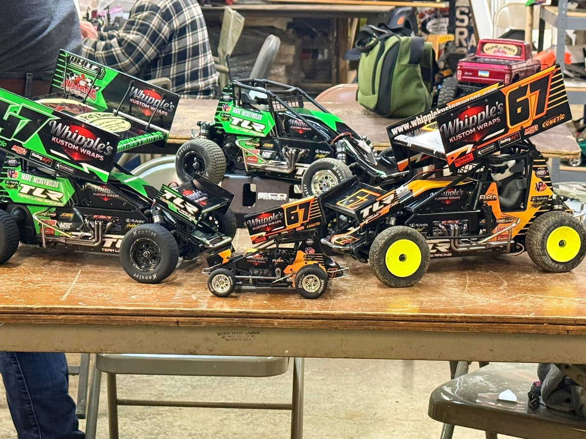 LOSI 22 Sprint Car Wraps - Professional RC Racing Designs - Whipple's ...