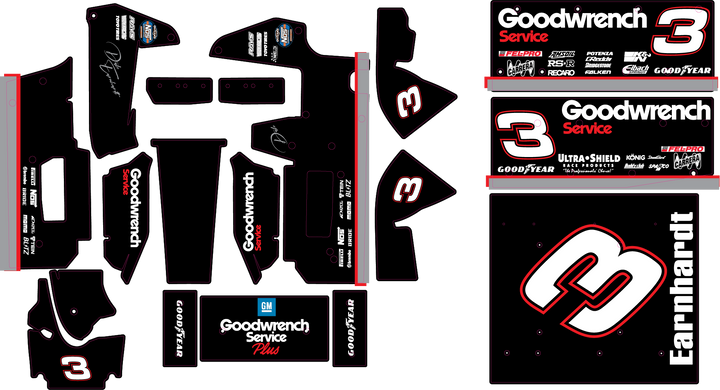 LOSI 22 Sprint Car Wraps - Professional RC Racing Designs - Whipple's ...