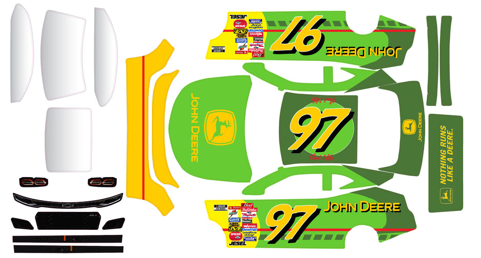 Losi Nascar Custom and Stock Wraps - High-Quality Materials - Nascar ...