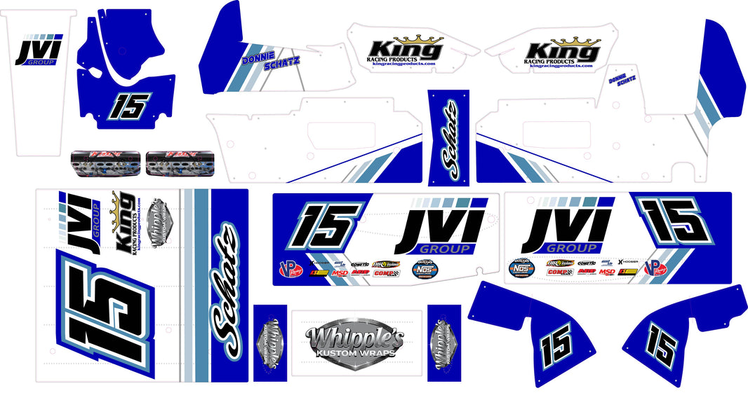LOSI 22 Sprint Car Wraps - Professional RC Racing Designs - Whipple's ...