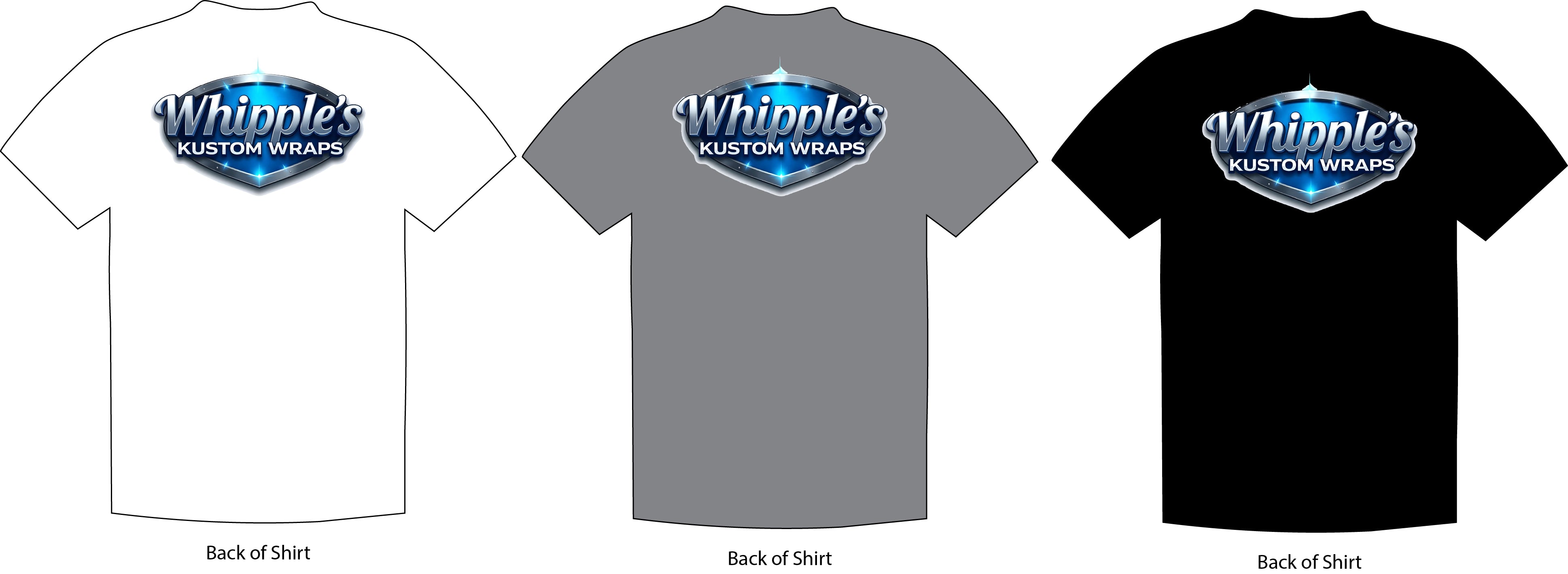 Whipple Kustom Wraps T-Shirt - RC Enthusiast Apparel – Whipple's Kustom ...