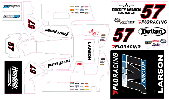 LOSI 22 Sprint Car Wraps - Professional RC Racing Designs - Whipple's Kustom Wraps